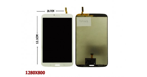 Samsung Galaxy Tab 3 T310 LCD Ekran-Beyaz 50104